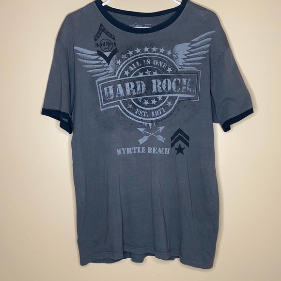 Hard Rock Cafe | Shirts | Hard Rock Cafe Myrtle Beach Tshirt | Poshmark